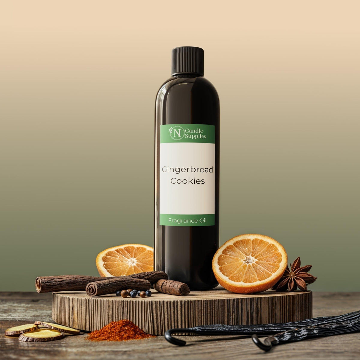Gingerbread Cookie Fragrance Oil - Spiced Home Scent – NI Candle ...