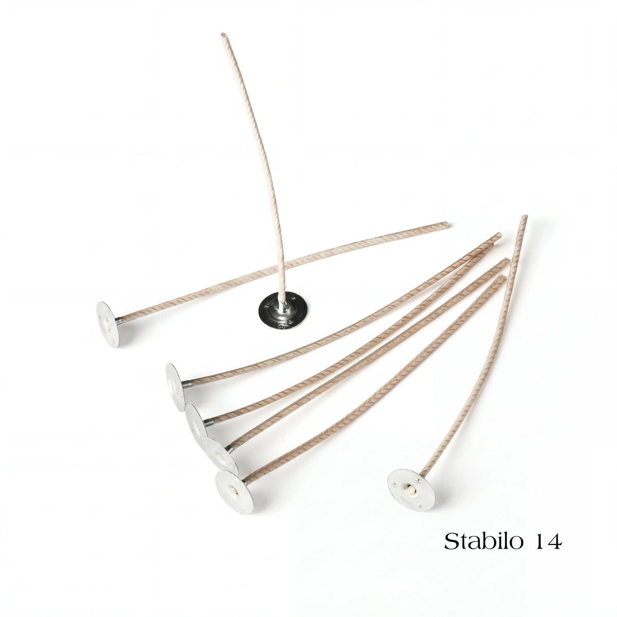 Stabilo 14 Flat‑Braided Wick — Suits 30cl Jars | NI Candle Supplies ...